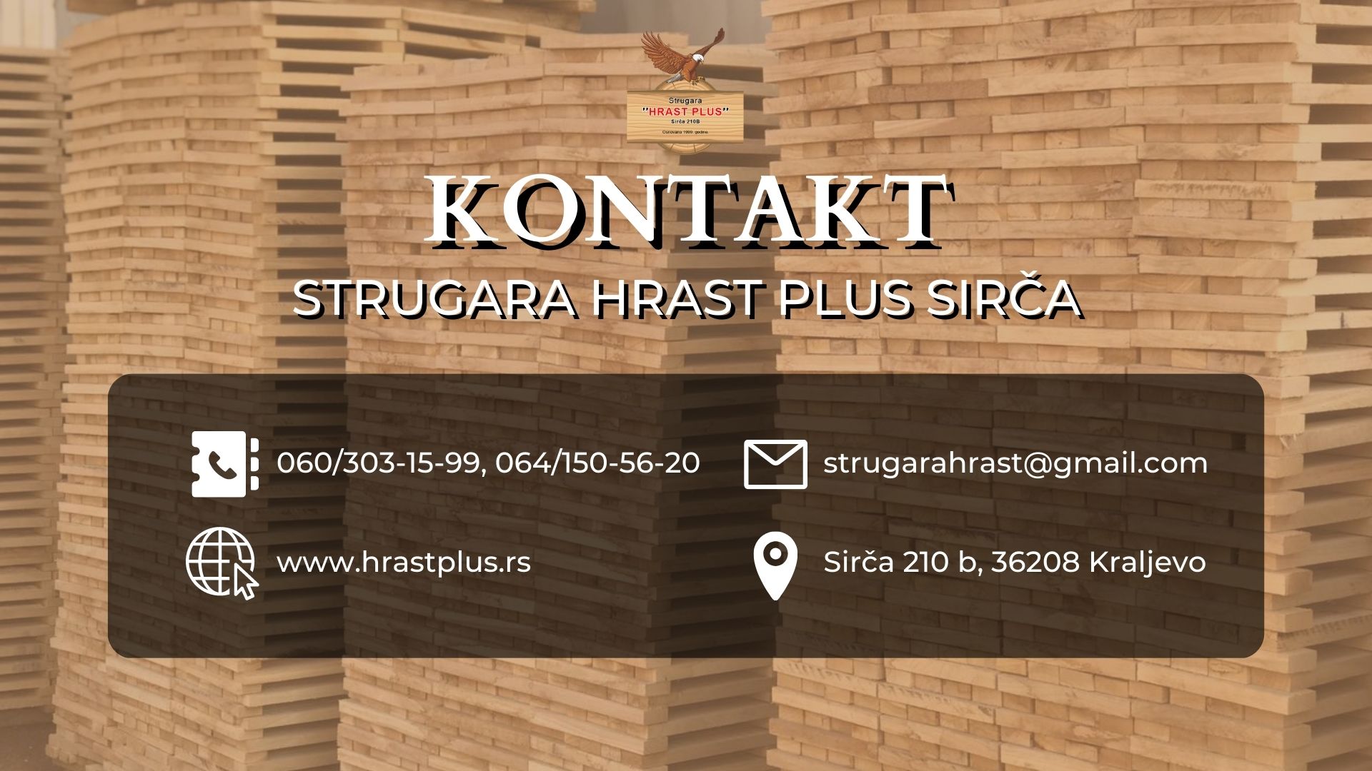 Strugara Hrast Plus-Sirča - POSLOVNE STRANE