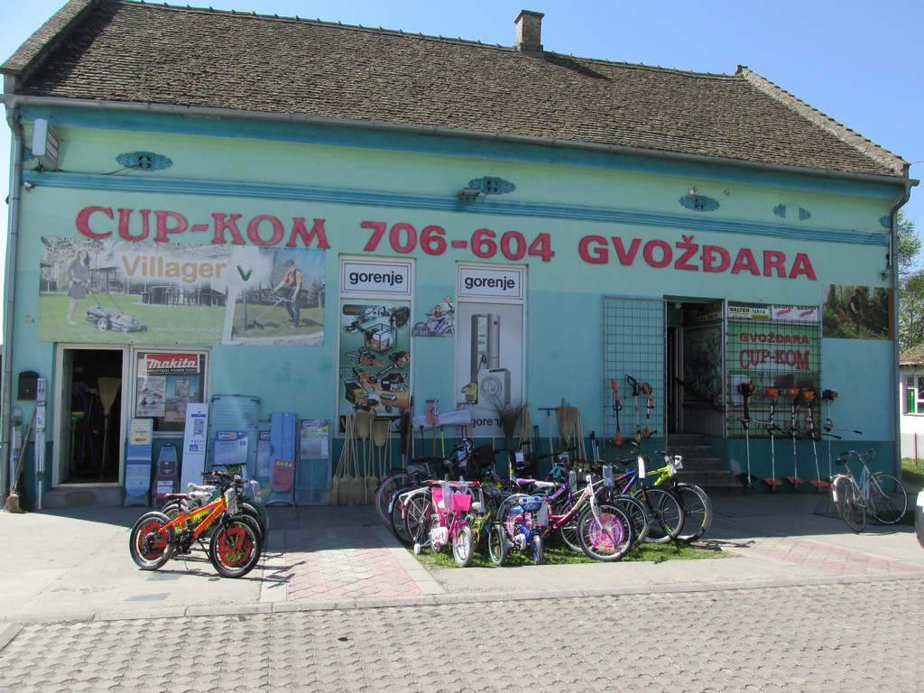 Gvožđara i komision Cup-Kom Vrbas - POSLOVNE STRANE