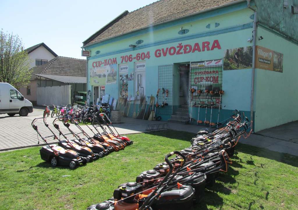 Gvožđara i komision Cup-Kom Vrbas - POSLOVNE STRANE