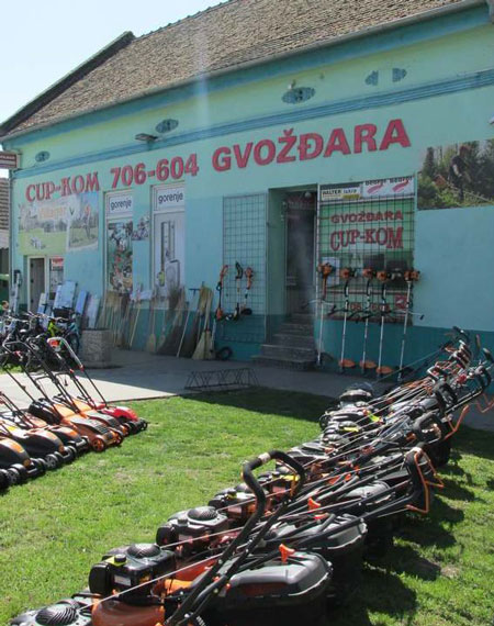 Gvožđara i komision Cup-Kom Vrbas - POSLOVNE STRANE